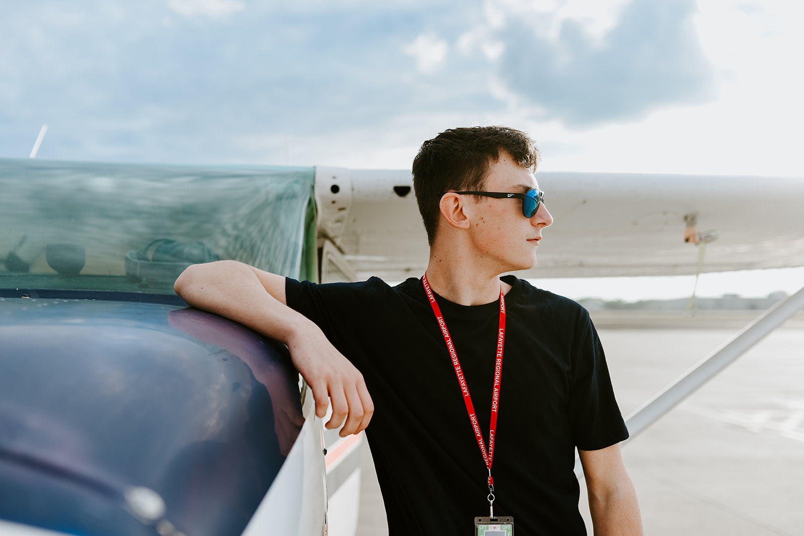 A Pilot's Senior Session - Four J Photography